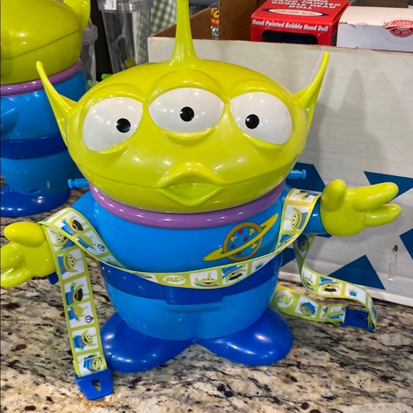 Disney | Toys | Alien Toy With Blue And Yellow Colors | Poshmark